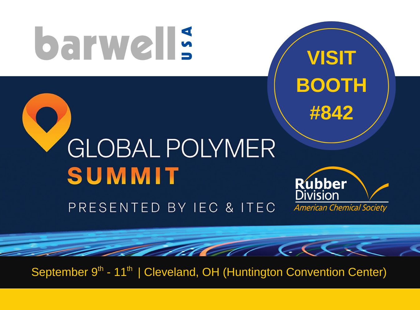 Barwell | Barwell USA at the GPS Expo in Cleveland, Ohio, between 9 ...